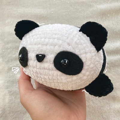 Giant Panda Crochet Pattern - Etsy