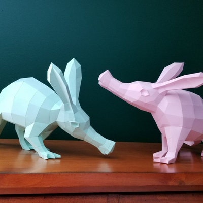 The Original Papercraft Unicorn Paper Trophy - Etsy