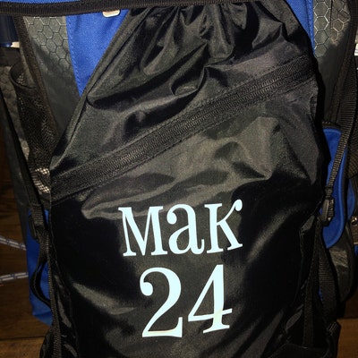 Custom Cinch Sack, Team Bag, Personalized Bag, Cinch Bag, Personalized ...