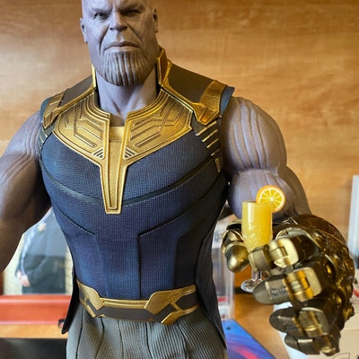 ONE 1:6 Scale MIMOSA Cocktail Drink With Orange Slice in Crystal Look ...