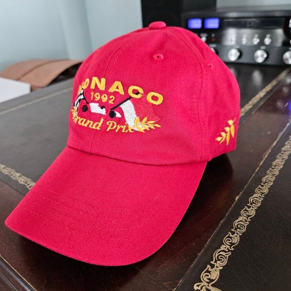 Monaco Grand Prix 1989 Hat, Monaco Hat, F1 Hat, Formula 1 Hat, Monaco ...