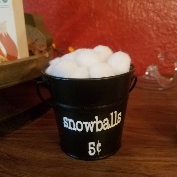 Christmas Tiered Tray Snowballs / Winter Tier Tray Decor/ Winter Coffee ...