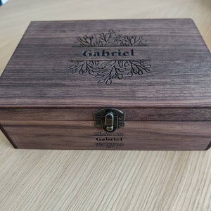 Love Letter Box Valentines Day Gift Box Personalized Small Wooden ...