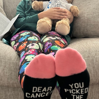 Teddy Bear Gift, Breast Cancer Gift, Fight Cancer, Plush Stuffed Bear ...