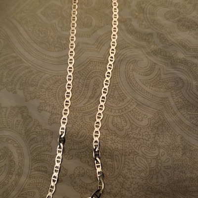 14K Yellow Gold Miami Cuban Link Chain Necklace, 18 Inch, 10mm Thick ...