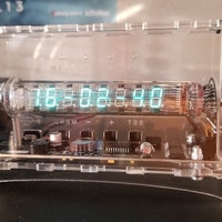 Zusammengebaute Ice Tube Uhr IV-18 VED Nixie Ära IN Adafruit Arduino Steampunk Stil nicht in-18 ...