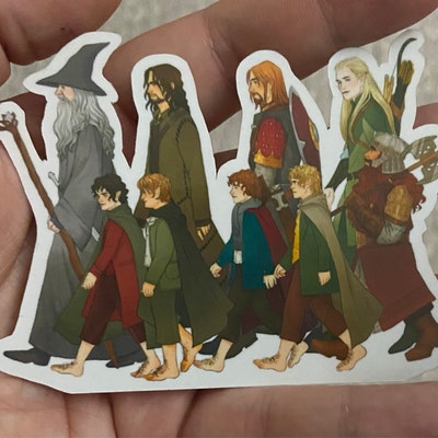 Lord of the Rings the Hobbit Tolkien Stickers - Etsy