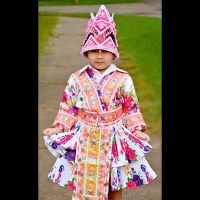 Y9 Size 40 Adult Hmong Outfit Hmong Clothes - Etsy
