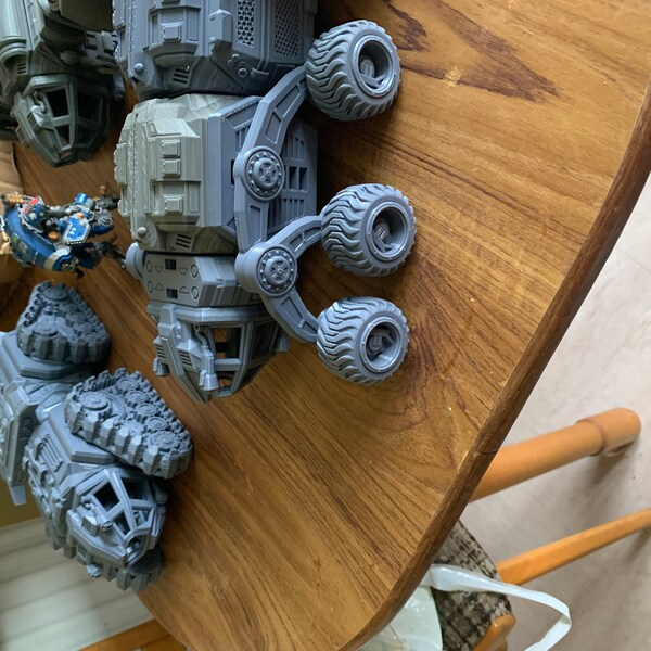 Sci Fi Scarab Scout Buggy 3D Printed, 32mm Wargaming - Dragons Rest ...