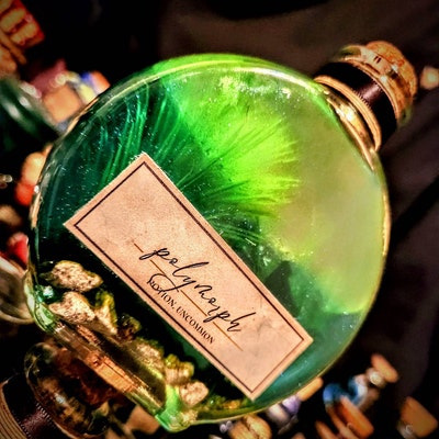 Potion phial of Gelatinous Ooze Hand-made Sensory Jar Styled in an Old ...