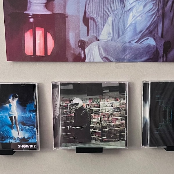 Compact Disc CD Display Wall Floating Mount Shelf - Etsy
