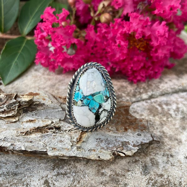 Sonoran Turquoise Composite Block Slab - Etsy
