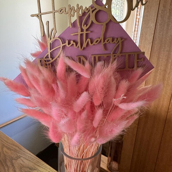 Happy Birthday Cake Topper With Name, Personalized Birthday Cake Topper ...