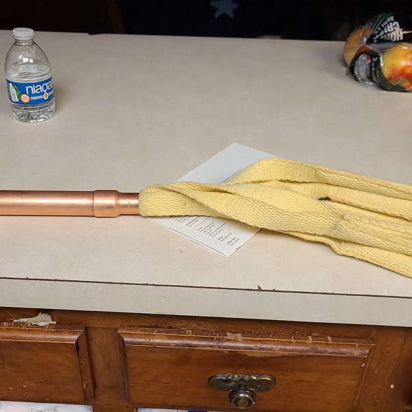 Fire Flogger - Kevlar and Copper - Fire Performance Arts - Etsy