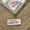 50 Pcs Custom Wood Tags, Wooden Labels, Knitting Labels, Name Tags ...