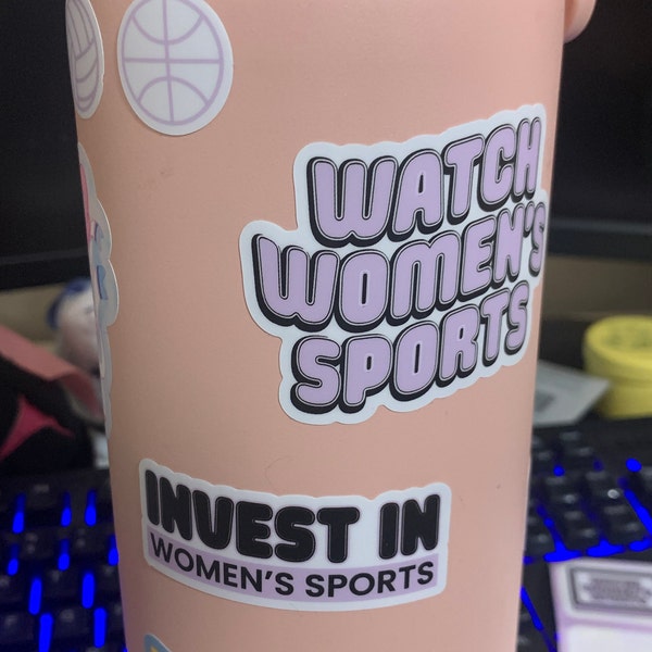 Women in Sports Vinyl Sticker - Etsy
