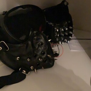 Professional Wrench Mask With LED Matrix Different Designs - Etsy