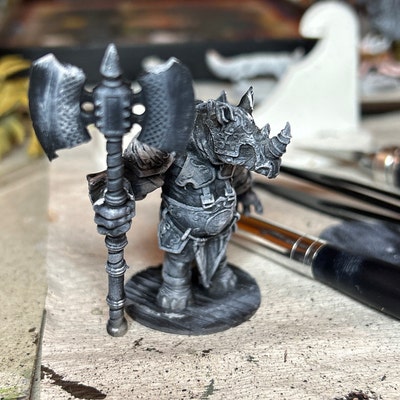 Monkey Mortar 32mm/54mm Scale Miniature with Dnd 5ed. Stats Cobramode ...