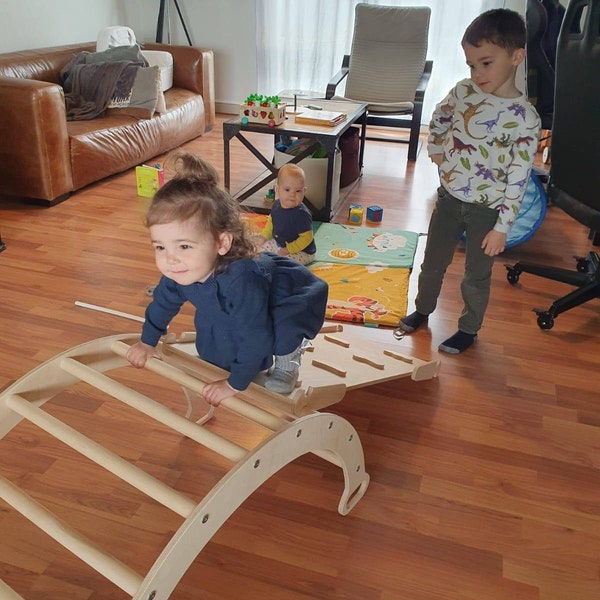 Montessori Climbing Arch, Climb Arch With Pillow, Toodler Climber Arch ...