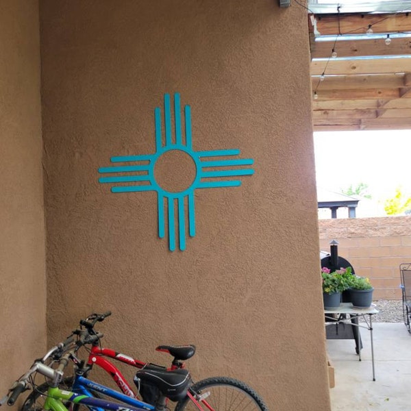 Metal Zia Sign - Wall Hanging - New Mexico - New Mexico Art - Etsy