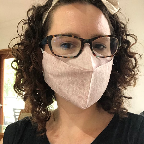 DENIM 3D Fitted Face Mask, Reusable Face Mask Australia, Cotton ...