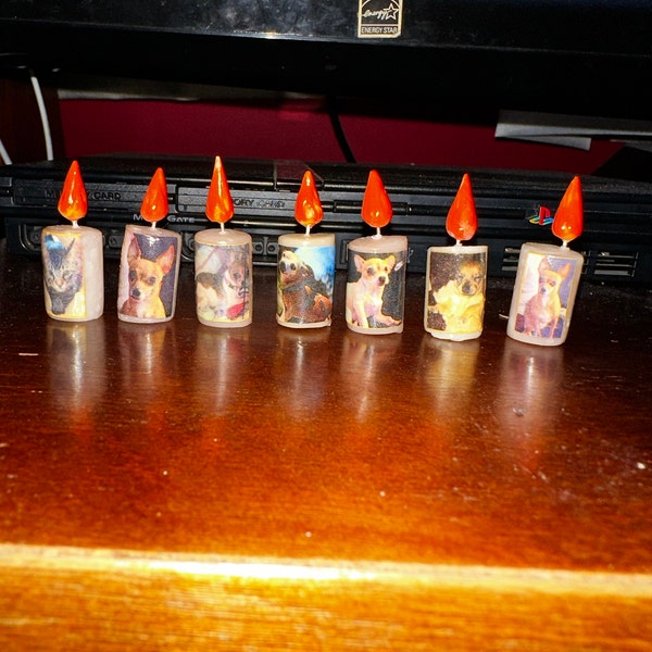 Mini Clay Nicho Candles: Pet Memorial Altar Decorations - Etsy