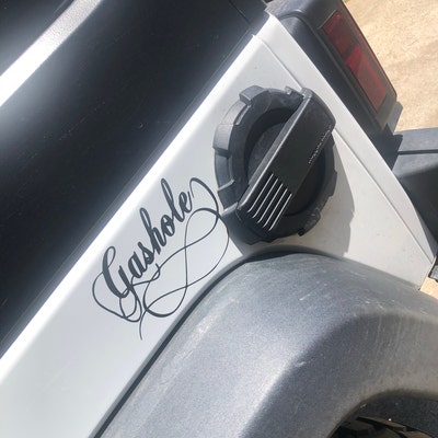 Gashole Vinyl Sticker Decal - Etsy