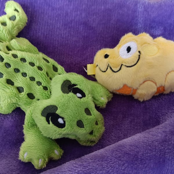 Alligator Beanie Plush - Hand Made Swamp Buddies Weighted Sensory ...