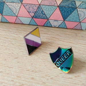 Pride Hard Enamel Pins - Etsy