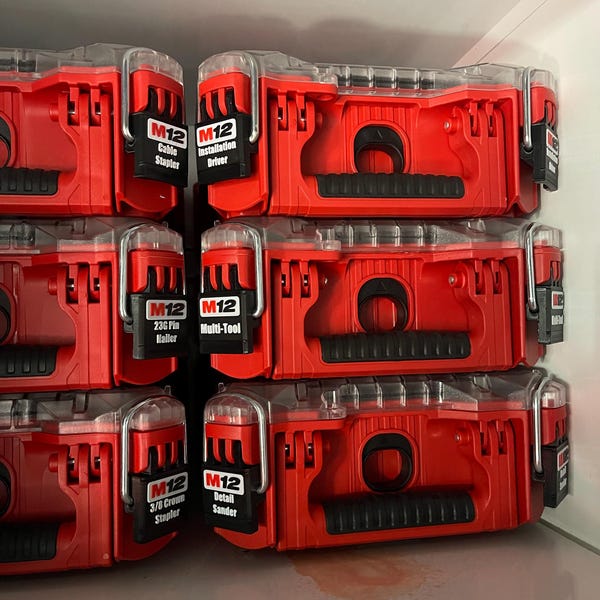 Milwaukee Packout 8424 Kaizen Foam Insert for M18 Impact & 3/8 Socket ...