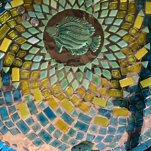 Green Ceramic Snake for Mosaic Garden Art, Stepping Stone or Patio Wall ...