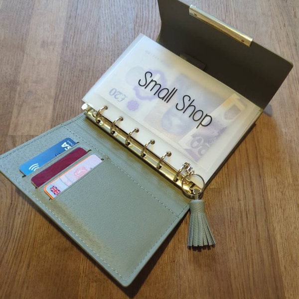 A5 A7 6 Ring Planner Binder Notebook Card Holder Refillable Notebook ...