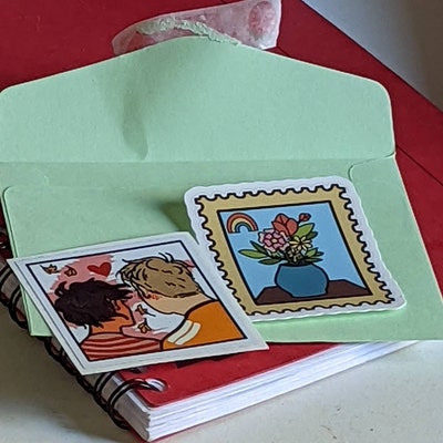 Nick and Charlie Vinyl Sticker Heartstopper Inspired Decal LGBTQ ...