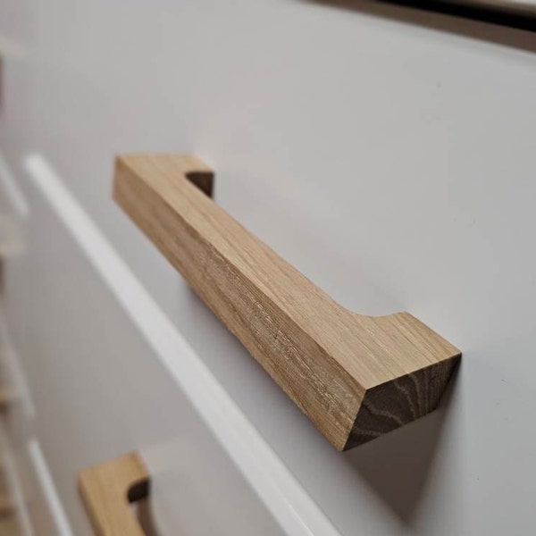 Oak Knobs,modern Knobs,pull and Drawer, Wooden Handles for Furniture ...