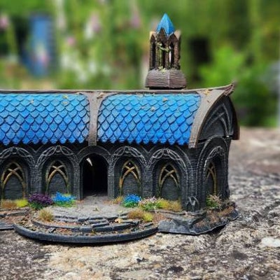 Tangled Dice Tower Rapunzel Design DND Terrain Pathfinder Tabletop ...