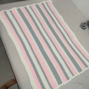 Double Crochet Ripple Stitch, Easy Wavy Crochet Pattern Quick and Easy ...