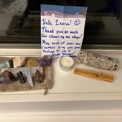 Luck & Opportunities Crystal Set Good Fortune Stones Crystals for ...