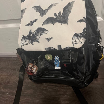 Celestial Dragonfly Moon Phase Unisex Casual Shoulder Backpack, Witchy ...