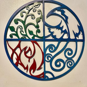 Van Gogh Starry Night Metal Wall Art, Elegant Metal Decor for Home and ...