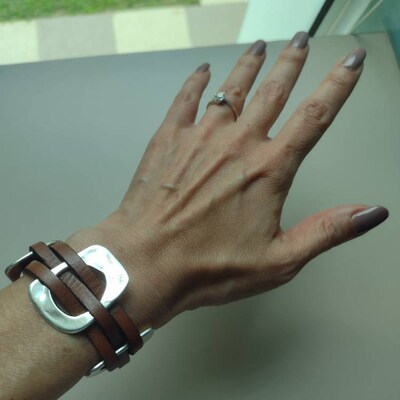 Infinity Leather Key Fob Leather Key Holder Leather Tassels - Etsy