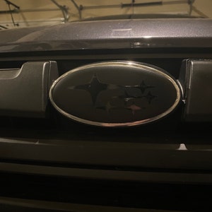 For Subaru Emblem Overlay Desert Landscape Vinyl Sticker - Etsy