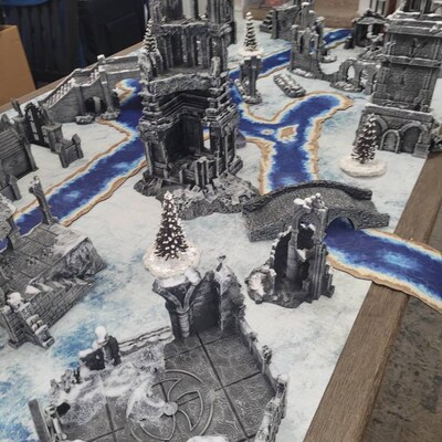 Gothic Abby Dnd Miniature Terrain for Dungeons and Dragons, D&D ...