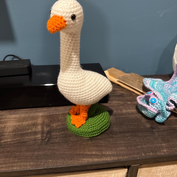 PATTERN ONLY Crochet Desk Goose Christmas Holiday Outfit Set Pdf ...