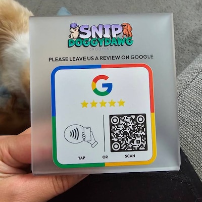 NFC Google Tap to Review Stands to Boost Your Online Presence, NFC ...