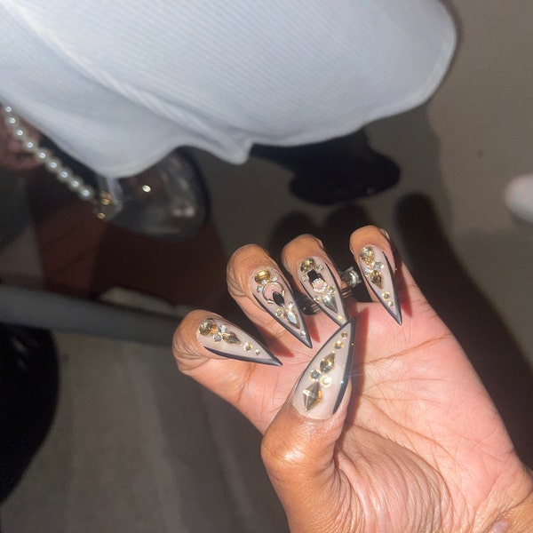 Matte Black Outline Set - Etsy