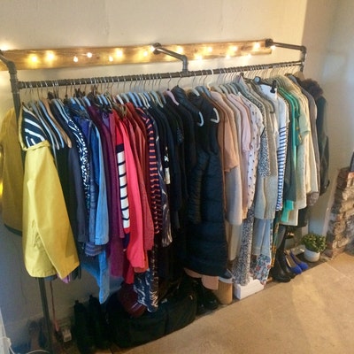 Wall to Wall Changing Room Curtain Rail Clothes Shop Fitting - Etsy