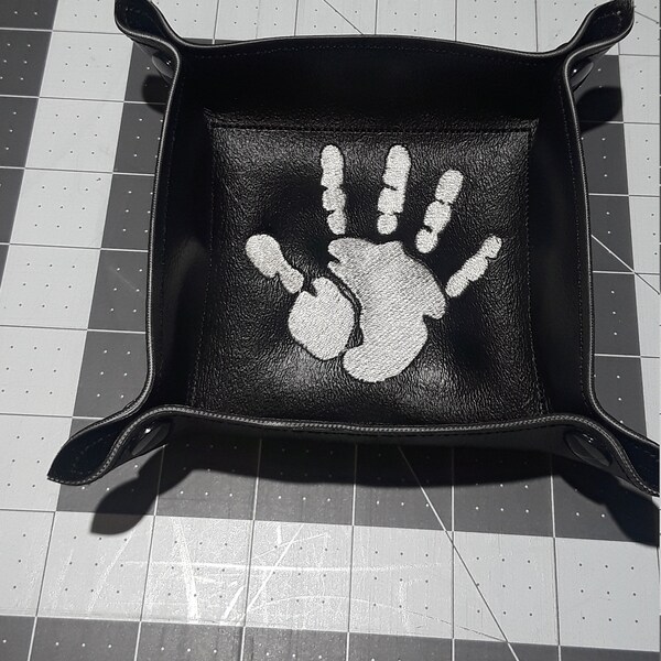 Handprint Embroidery Design – Hand Print Machine Embroidery File – Hand ...