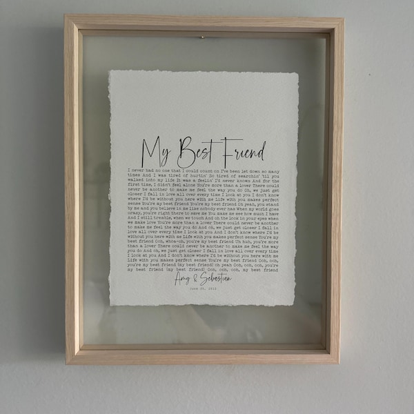 1st Mother's Day Gift From Baby, Song Lyrics Wall Art Gift, Mothers Day ...