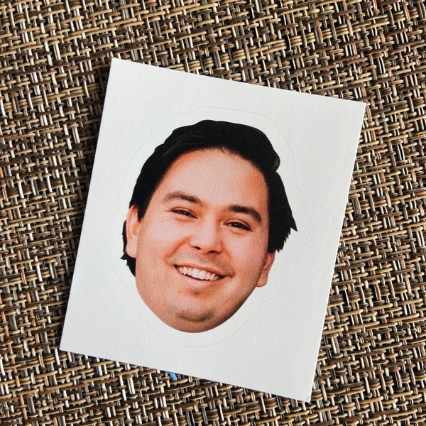 Custom Face Sticker, Stickers From Your Photo Portrait - Die Cut ...