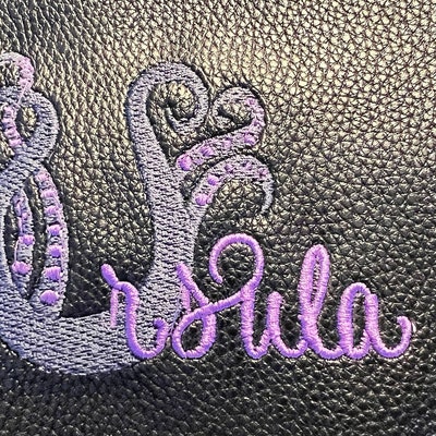 Little Mermaid Villain Ursula Name DIGITAL Embroidery Machine Design ...